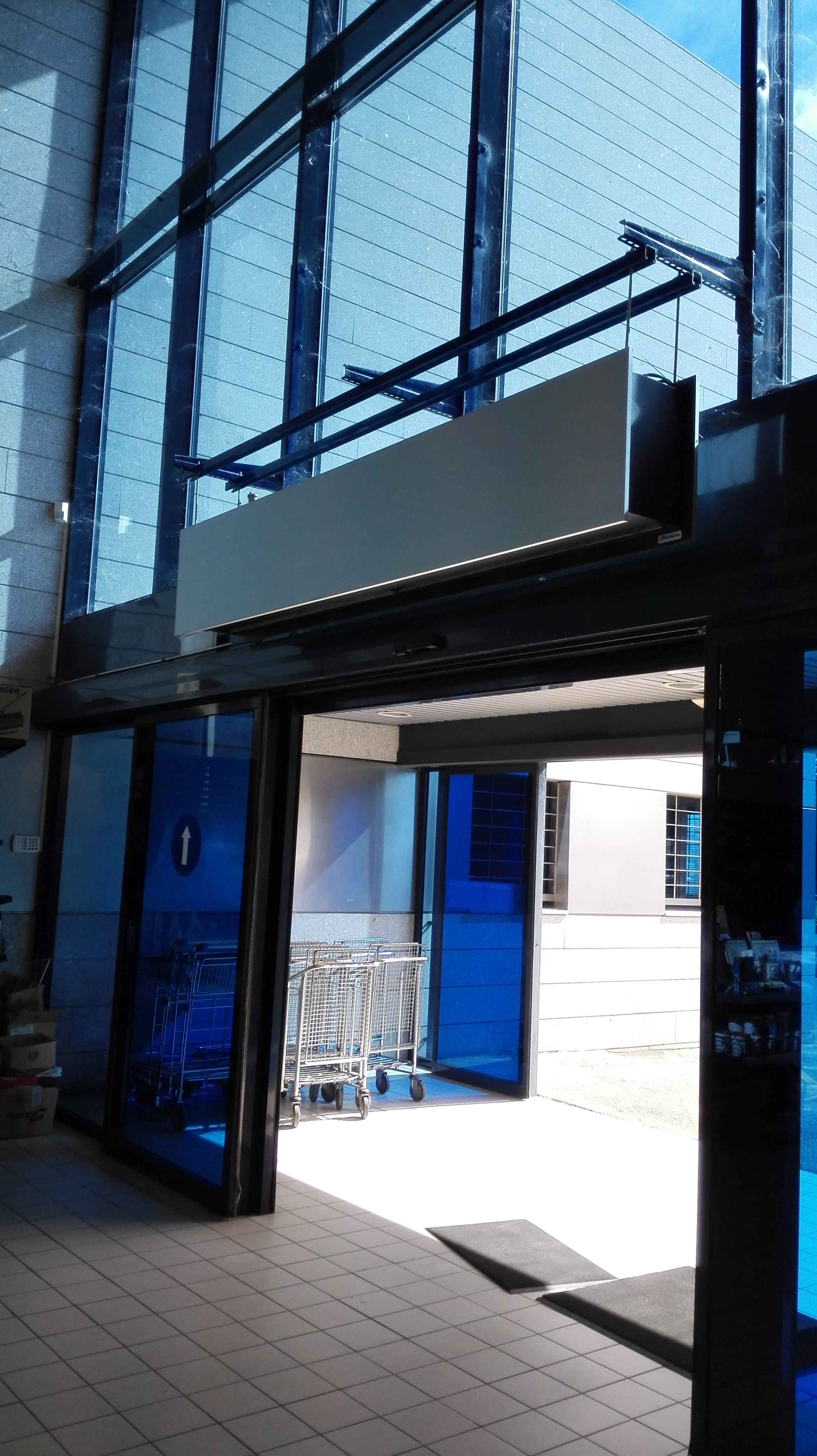 Air curtain Zen | Decorative, minimalist and elegant air curtain